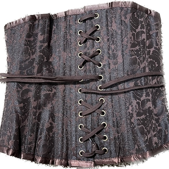 Accessories | Euc Cosplay Underbust Corsets Brown With Brass Latches ...